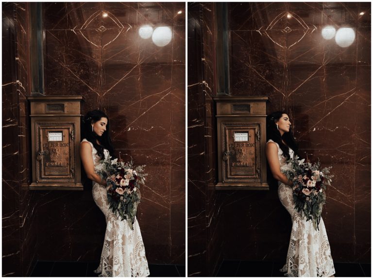 Zach + Katie | Rooftop Elopement | The Clift Building, Salt Lake City ...